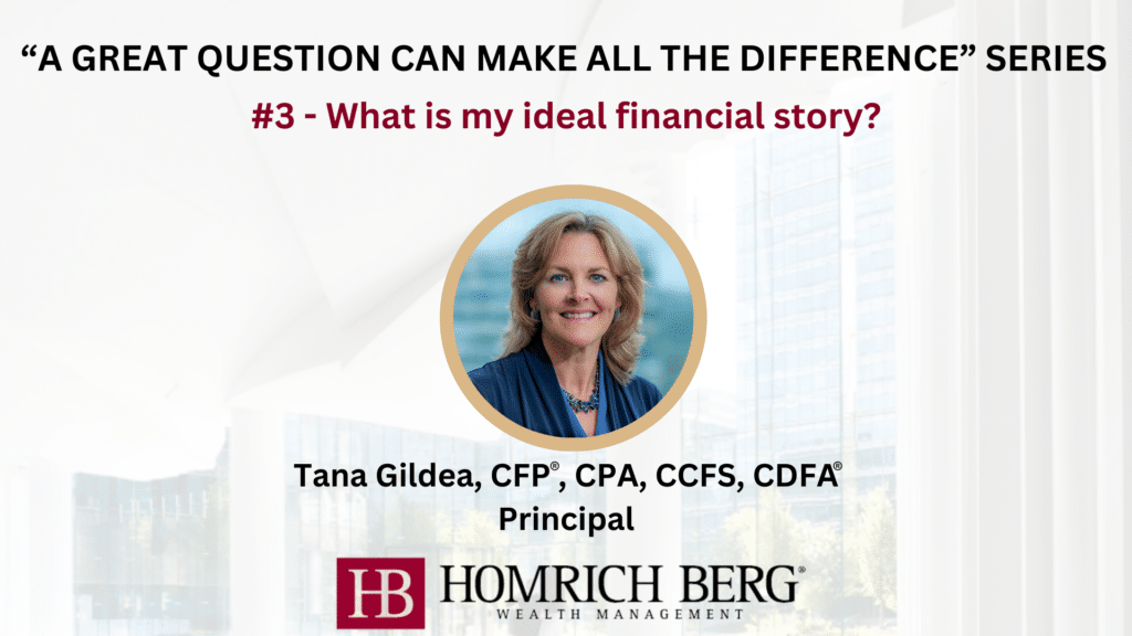 "A Great Question Can Make All The Difference" Series: #3 What Is My ...